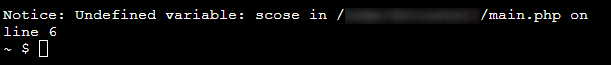 【PHP】Undefined variable：エラー対処方法 | kirinote.com