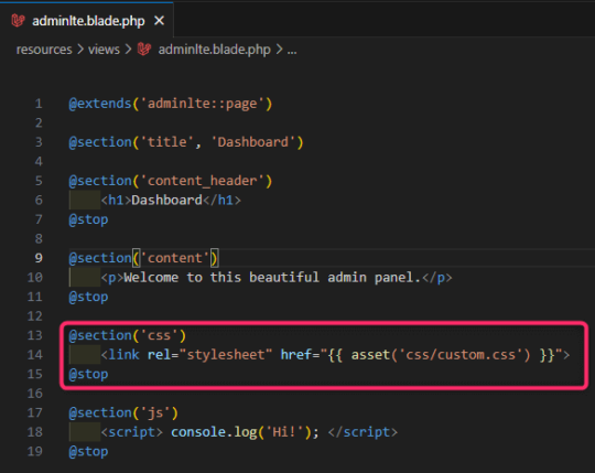 Laravel AdminLTEカスタマイズ:サイドバーや全体画面[図解解説] | kirinote.com