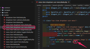 Laravel AdminLTEカスタマイズ:サイドバーや全体画面[図解解説] | kirinote.com